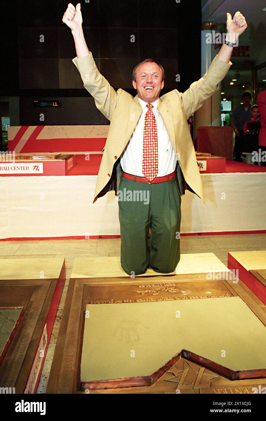 Vienna on April 22nd 1994: Famous Austrian sportsmen and women ...
