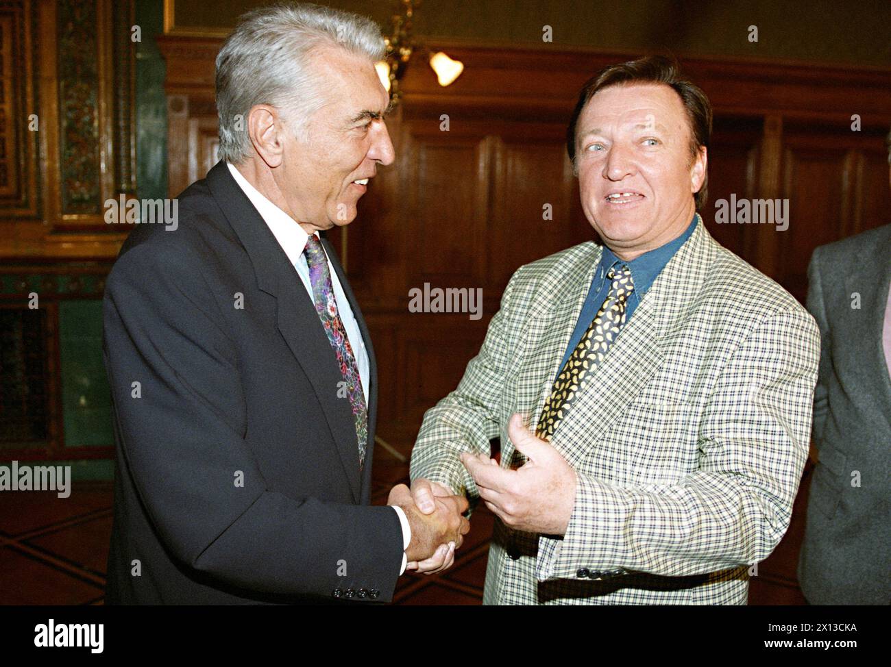 During a reception in the Viennese city hall on 25 April 1994,mayor ...