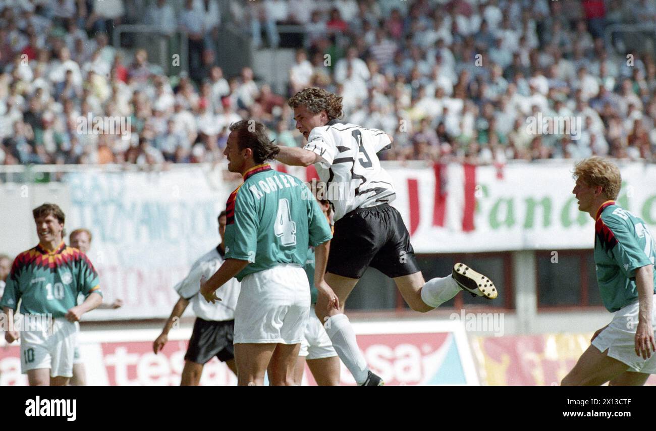 Friendly match between Austria and Germany (1:5) in Vienna Ernst Happel ...