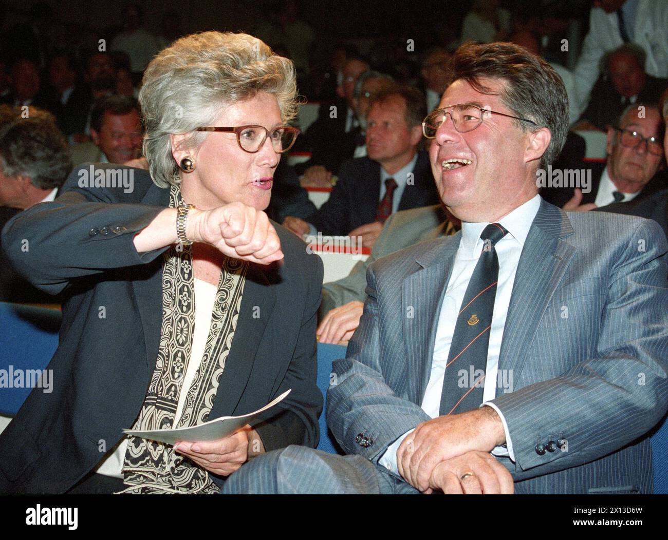 Vienna on October 7th 1994: Opening of the new General Hospital Vienna ...