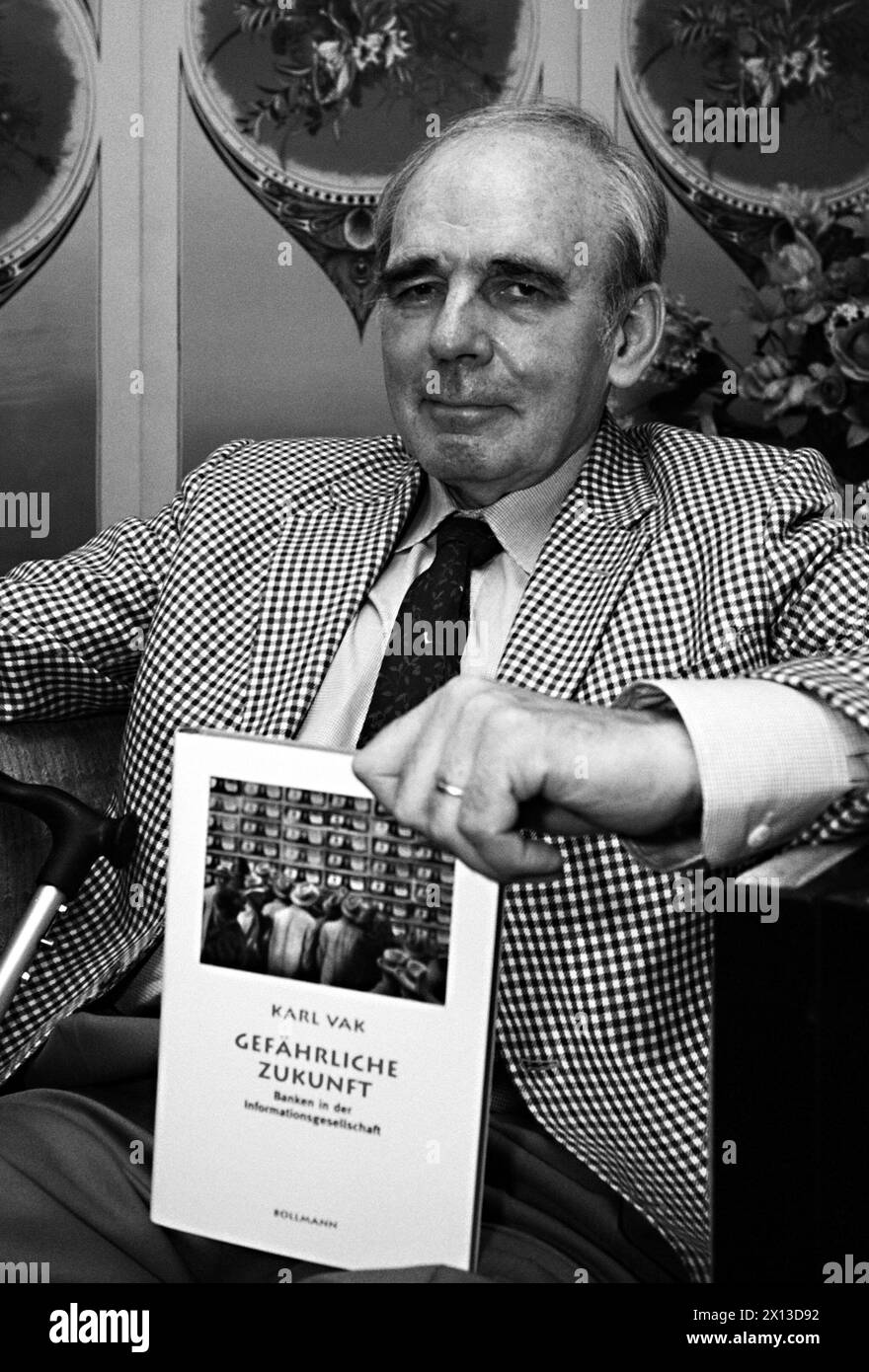 Vienna on June 14th 1994: Karl Vak (picture), longtime Director General ...