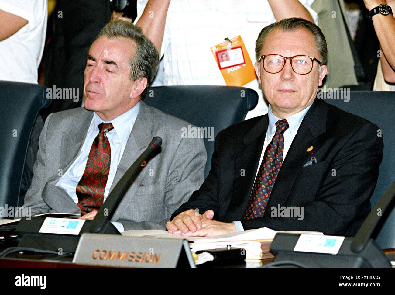 Korfu on June 25th 1994: EU summit of the heads of governments and ...