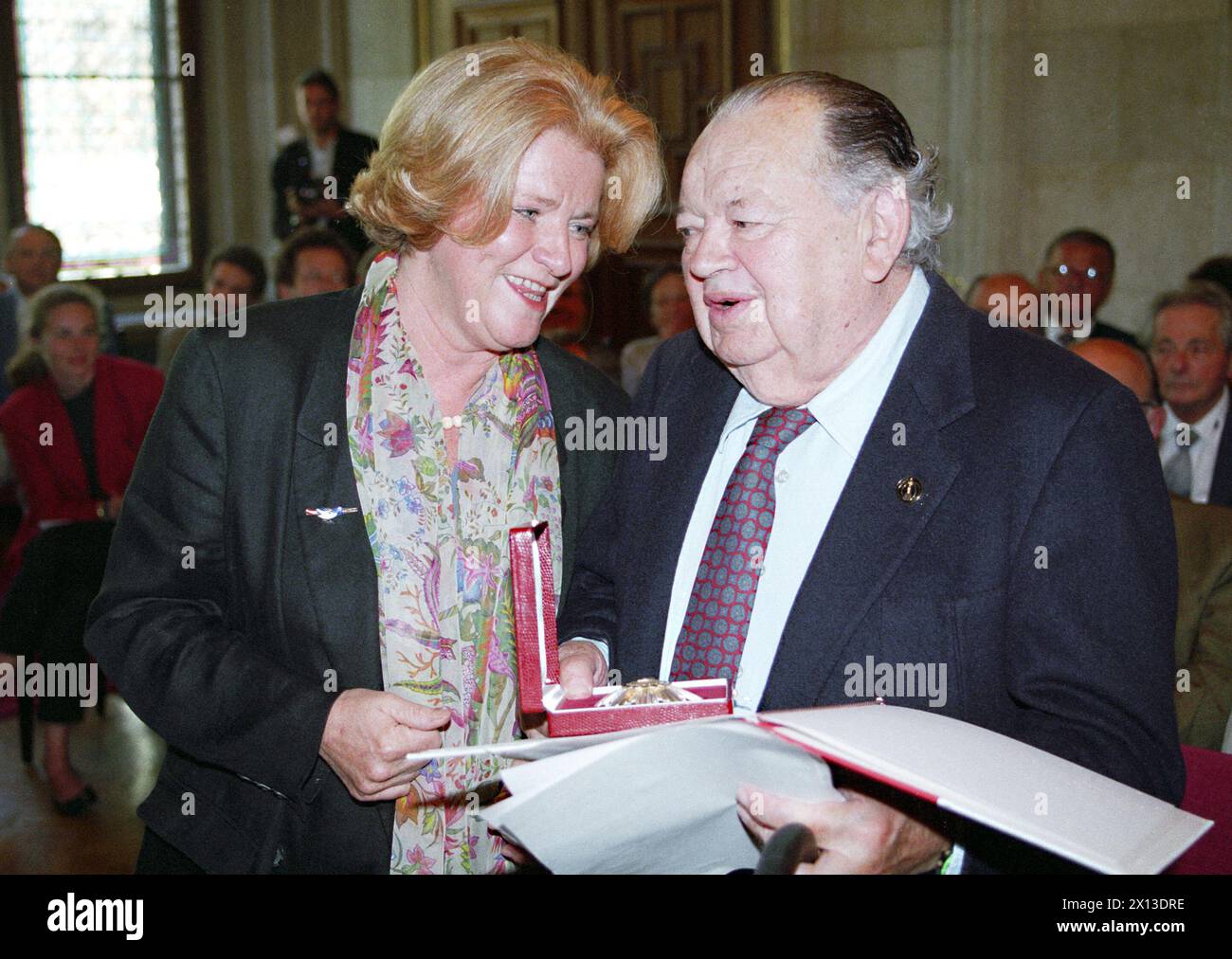 Vienna on September 7th 1994: The Austrian actor, director and producer ...