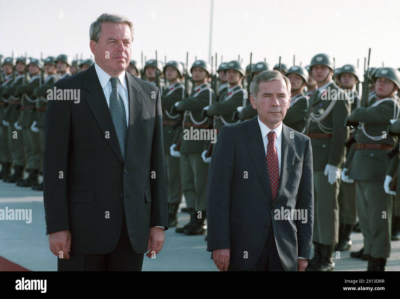 Vienna on September 7th 1994: Austria's Federal Chancellor Franz ...