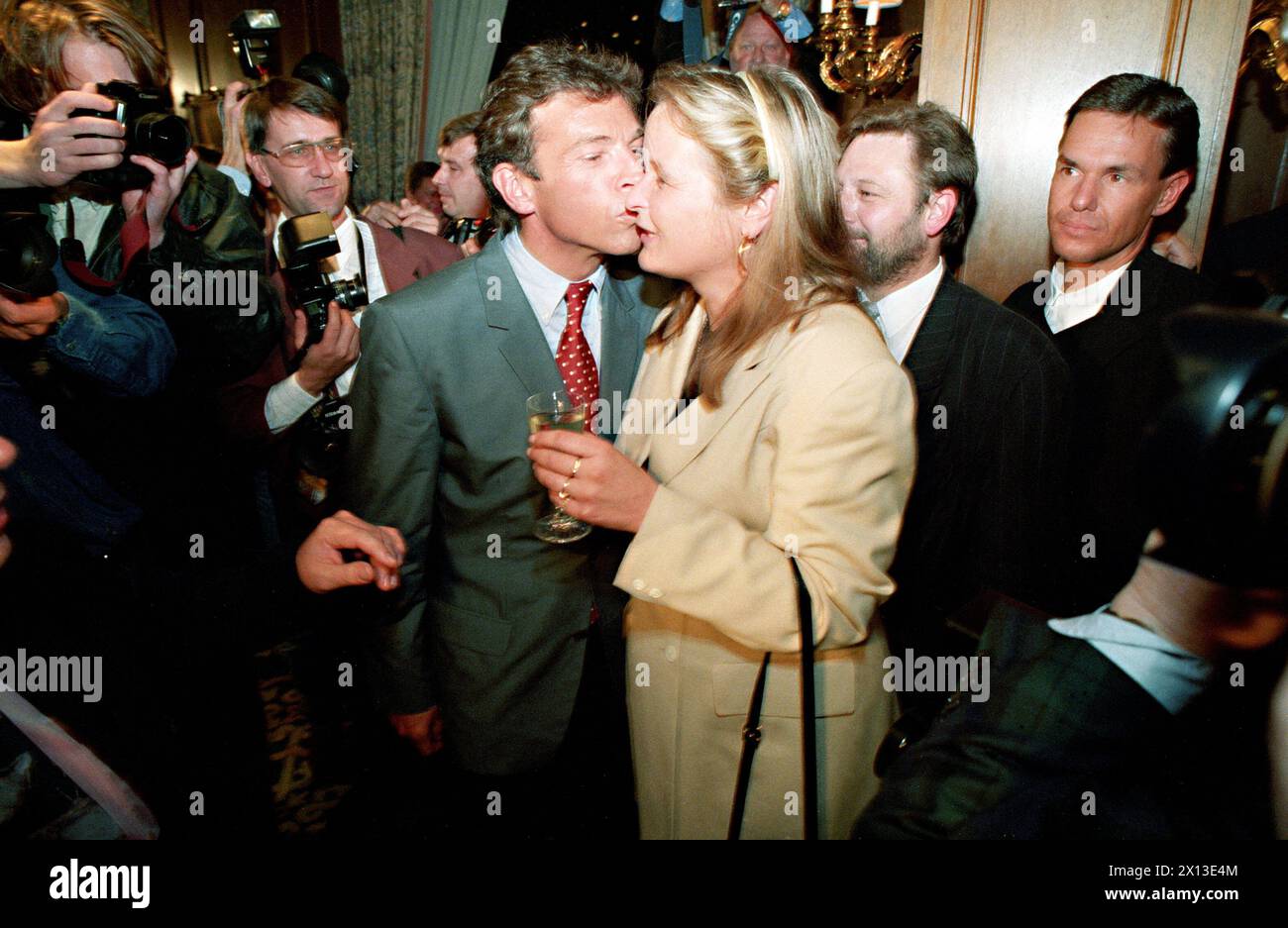 Vienna on October 9th 1994: Big winner of today's parliamentary ...