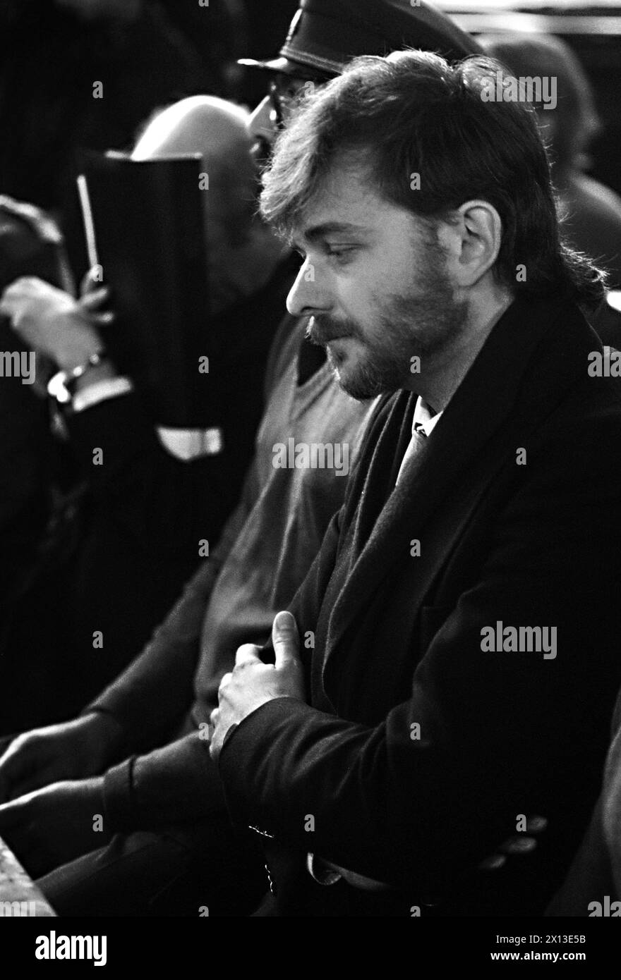 Vienna on October 13th 1994: Trial against the Austrian film producer ...