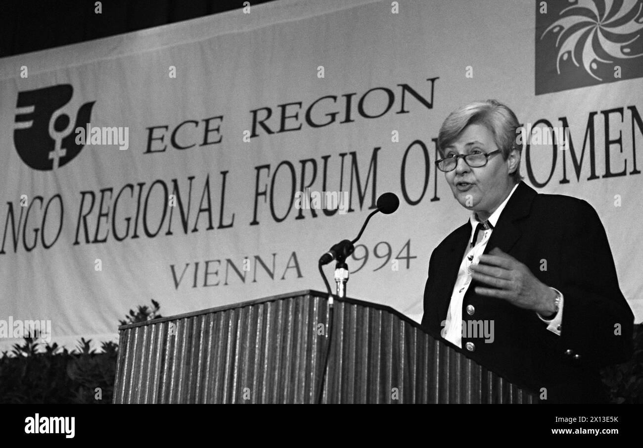 Vienna on October 13th 1994: Preparatory meeting of European and North ...