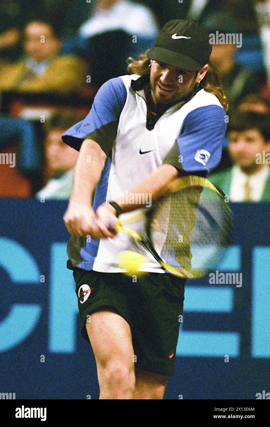 Vienna - CA Tennis Trophy on October 19th 1994 - Andre Agassi (USA ...