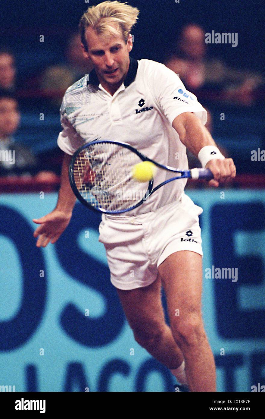 Vienna - CA Tennis Trophy on October 22nd 1994. Austrian Thomas Muster ...