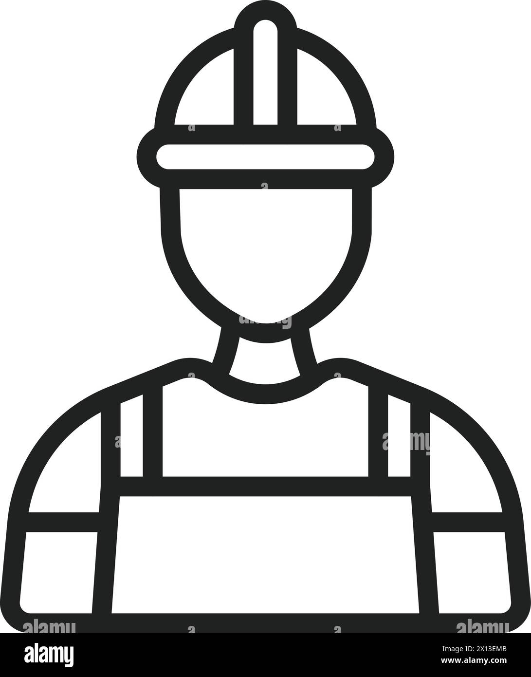 Worker constructing Cut Out Stock Images & Pictures - Alamy