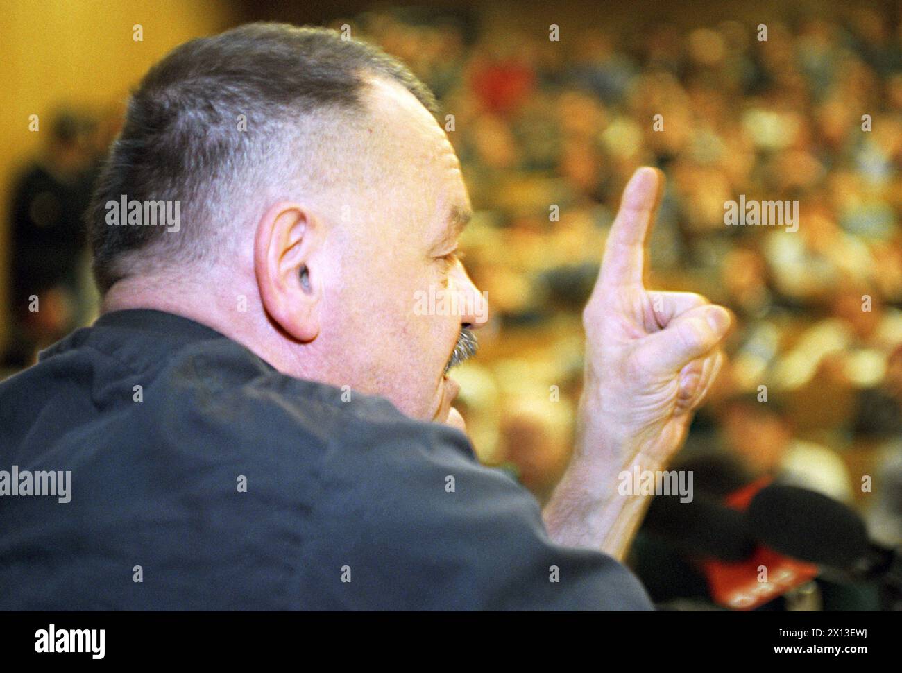 Austrian sculptor Alfred Hrdlicka repeats his statements against the ...