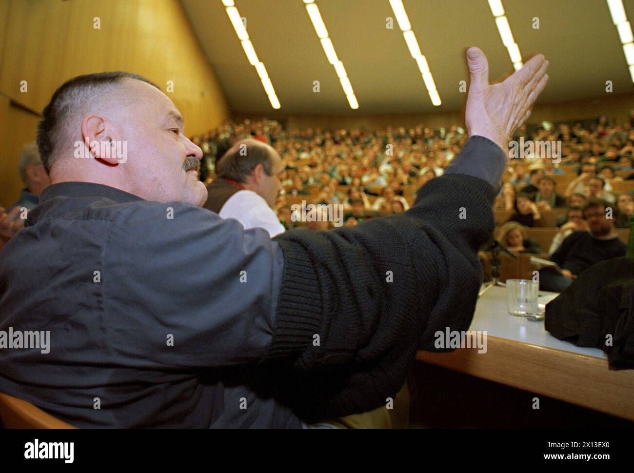 Austrian sculptor Alfred Hrdlicka repeats his statements against the ...