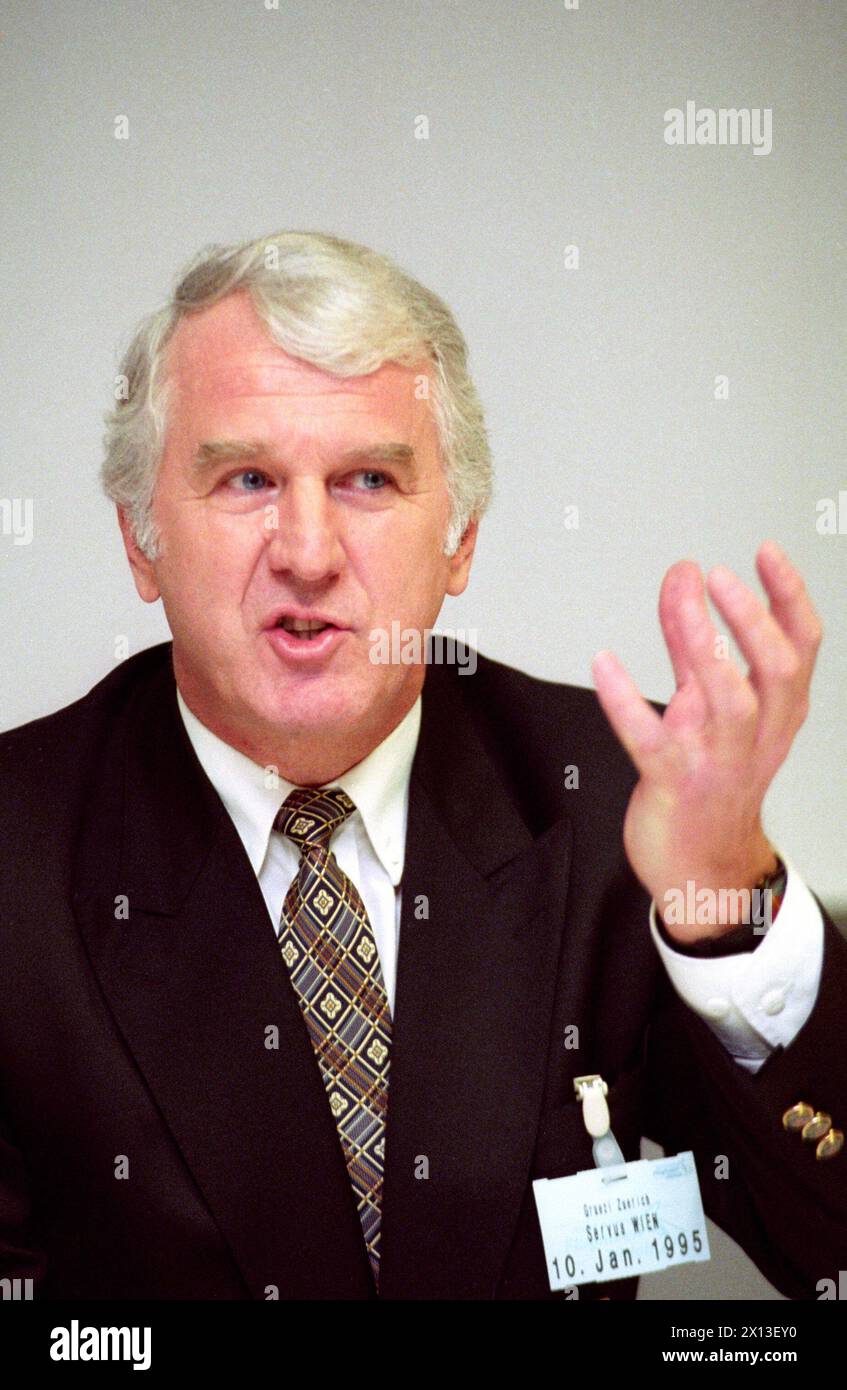 Vienna on January 10th 1995: Presentation of the new co-operation ...