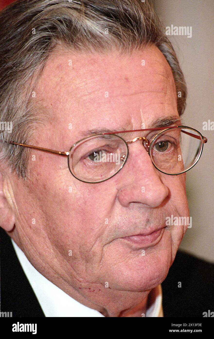 Vienna on February 8th 1995: The Austrian actor and TV darling Alfred ...