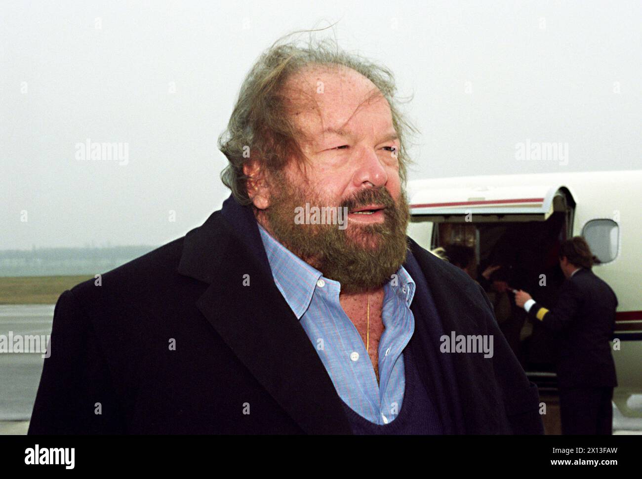 Italian actor Bud Spencer is on promotion tour for his new film "The ...