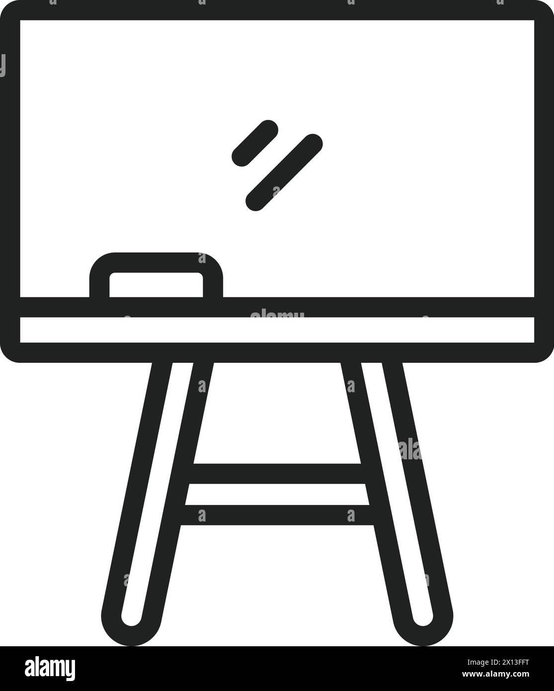 Whiteboard icon vector image Stock Vector Image & Art - Alamy
