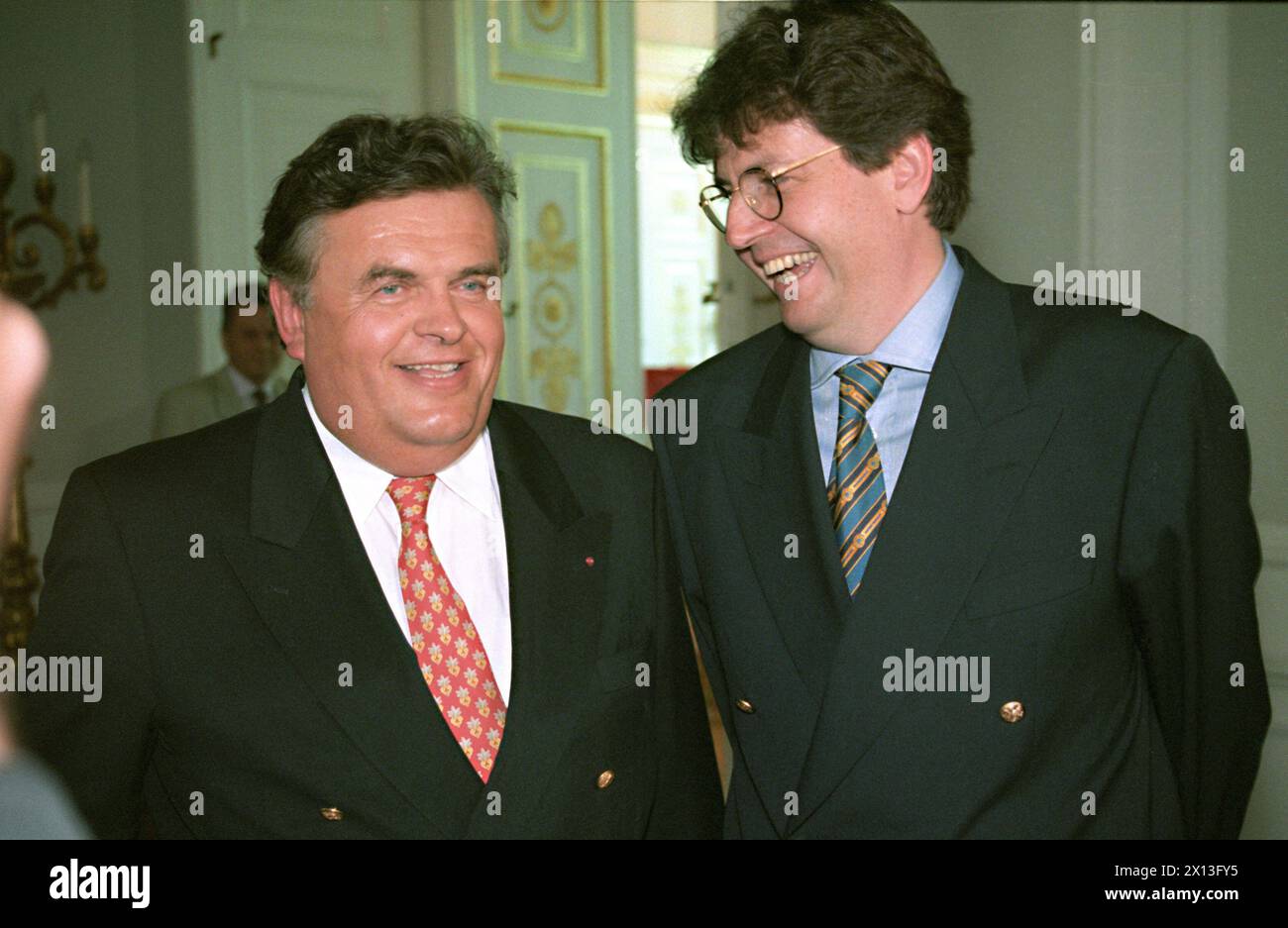 Vienna on June 28th 1995: Helmut Thoma, Chief Executive Officer of ...
