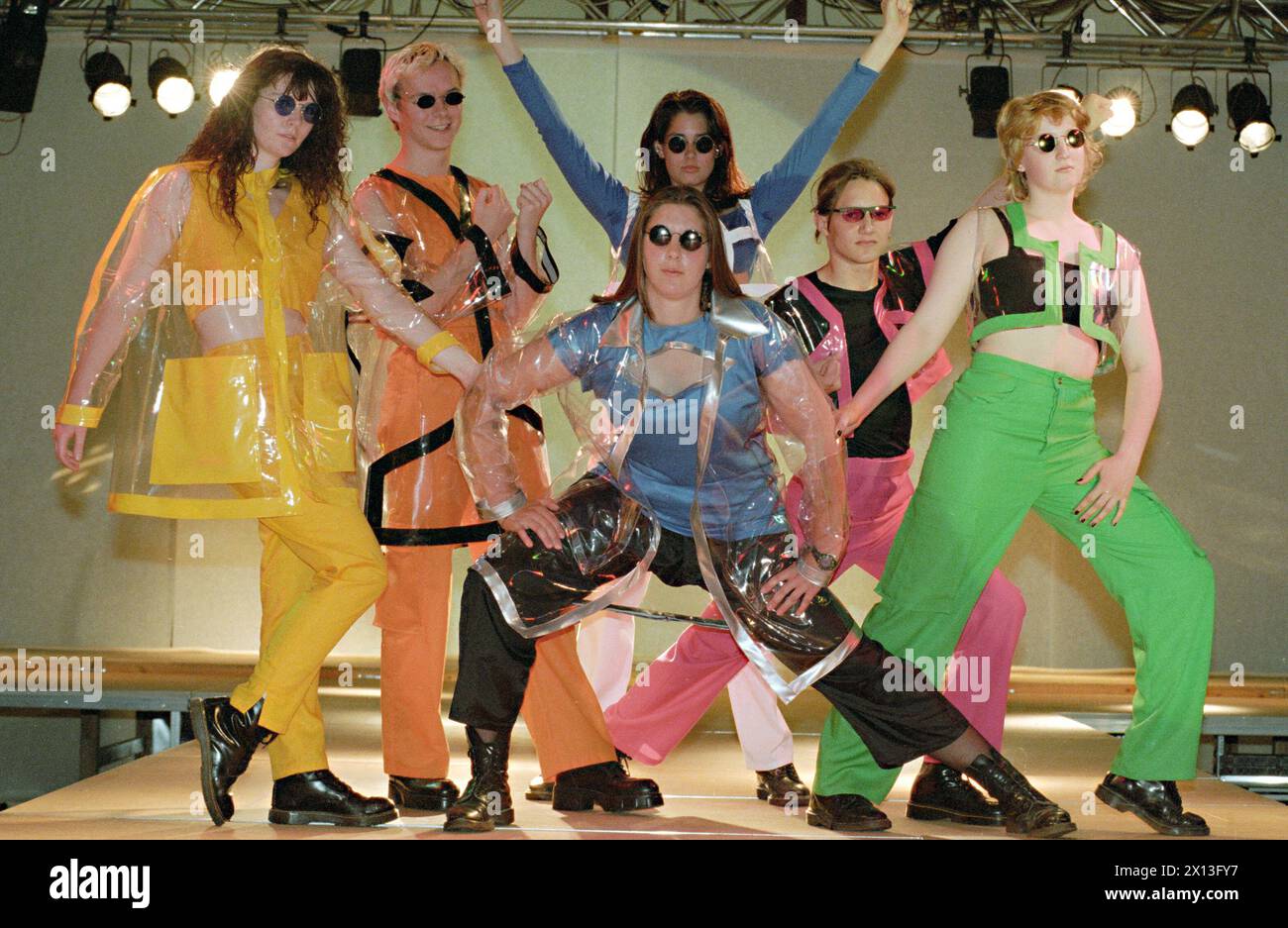 On June 19 1995 the fashion show of the fashion school Moedling in ...