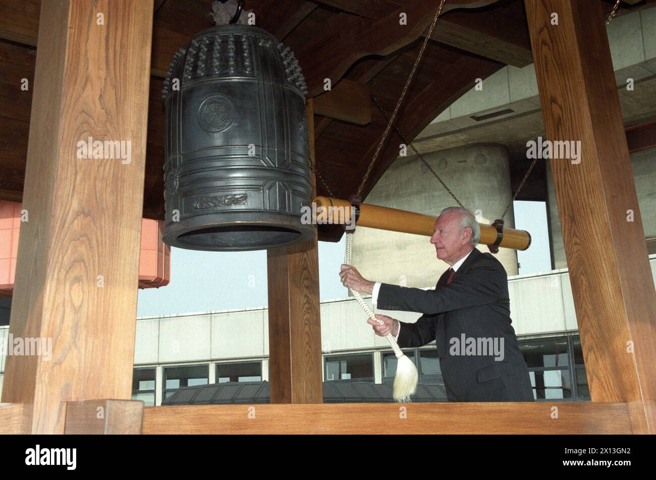 Vienna on October 9th 1995: Due to the 50th anniversary of the United ...