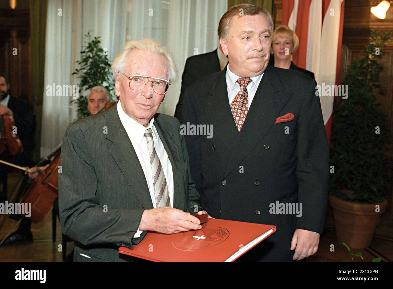 Vienna on October 16th 1995: The worldwide famous, Austrian ...