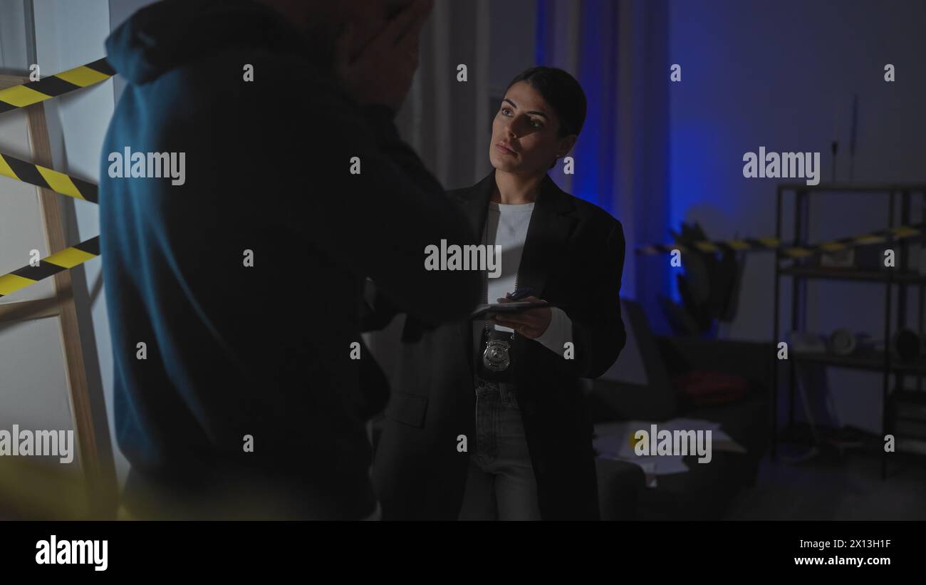 Interrogation lighting hi-res stock photography and images - Alamy