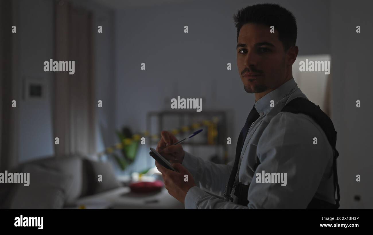 Crime scene note hi-res stock photography and images - Alamy