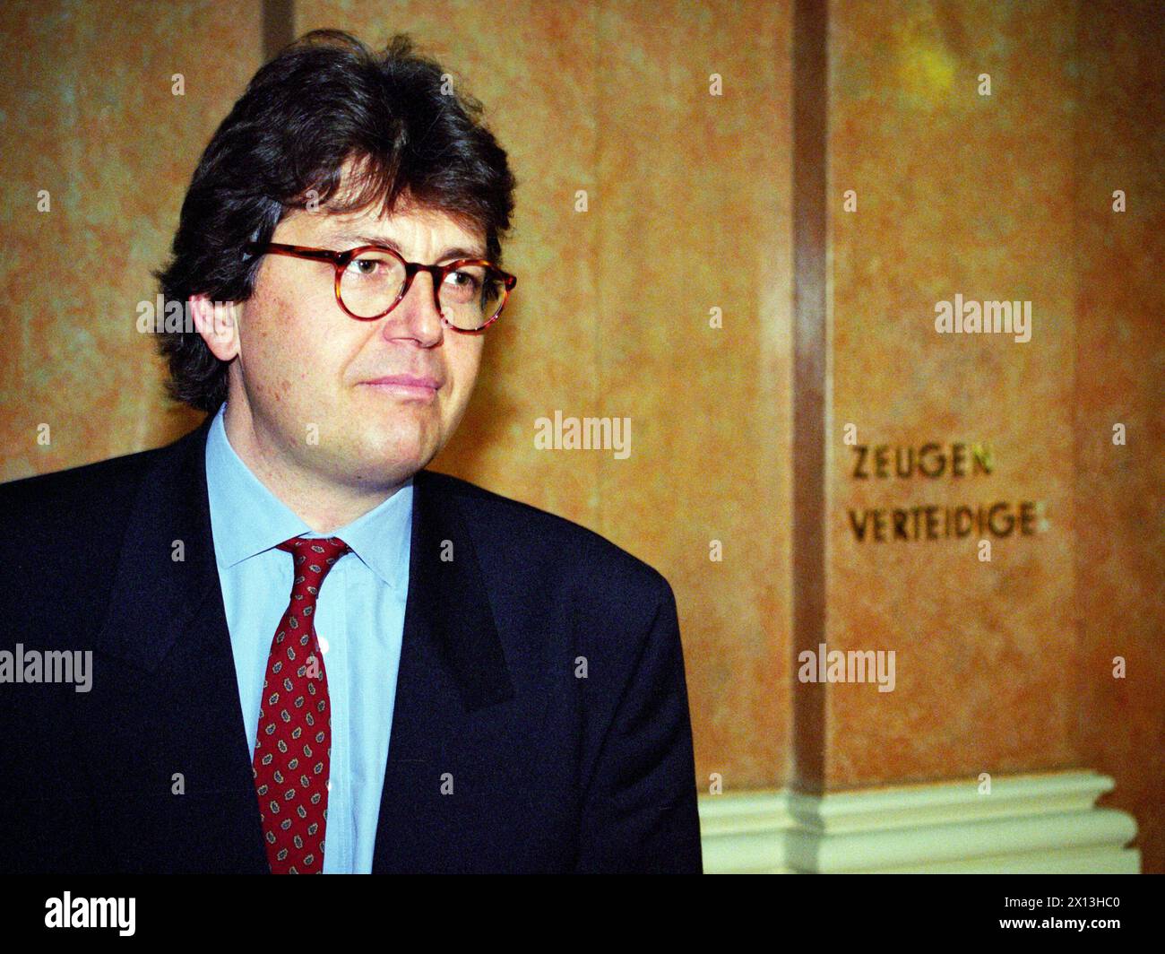 Vienna on April 15th 1993: 'Noricum' affair in Vienna's court. In the ...