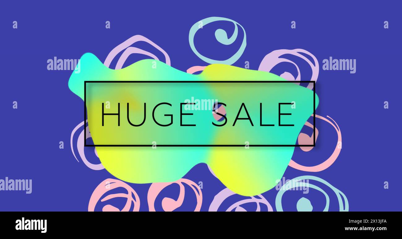 Animation spring sale text in hi-res stock photography and images - Alamy