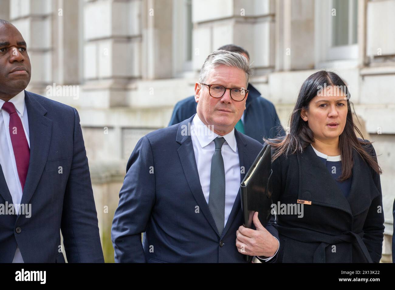 London, uk 15th Apr 2024 Sir Keir Starmer, Leader of the Labour Party ...