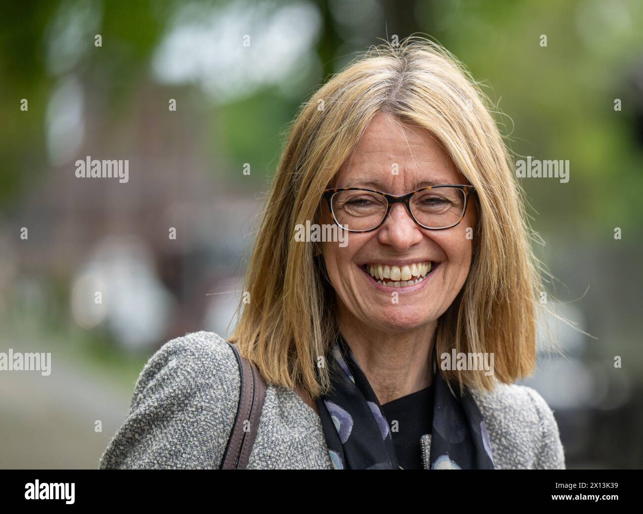 Berlin, Germany. 15th Apr, 2024. Jill Gallard, British Ambassador to ...