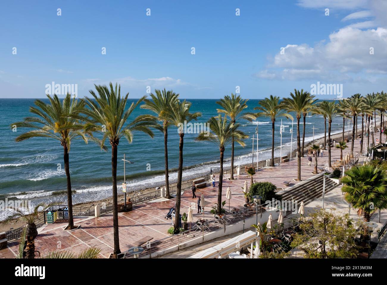 Marbella promenade hi-res stock photography and images - Alamy