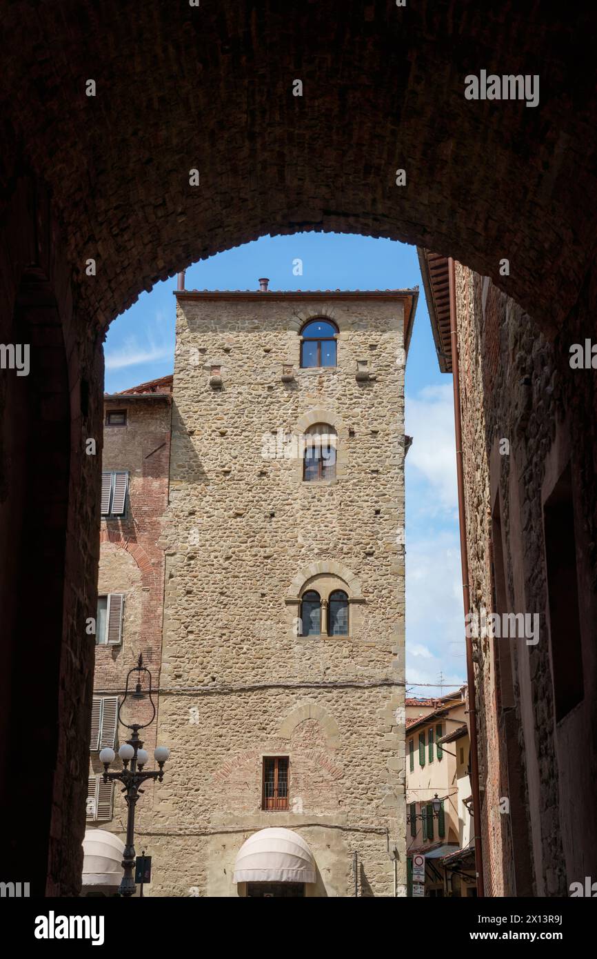 Buildings of Pistoia, historic city of Tuscany, Italy Stock Photo - Alamy