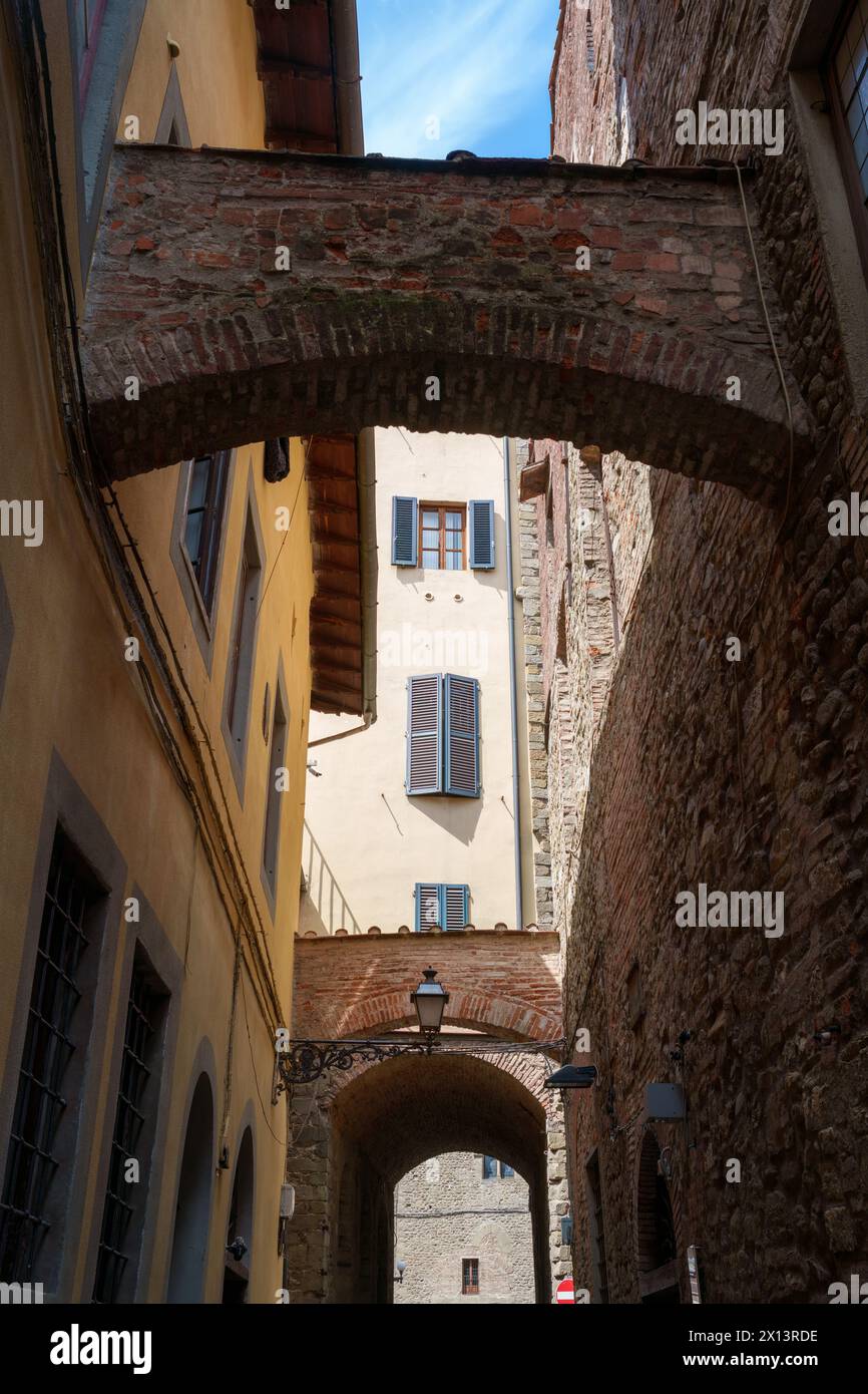 Buildings of Pistoia, historic city of Tuscany, Italy Stock Photo - Alamy