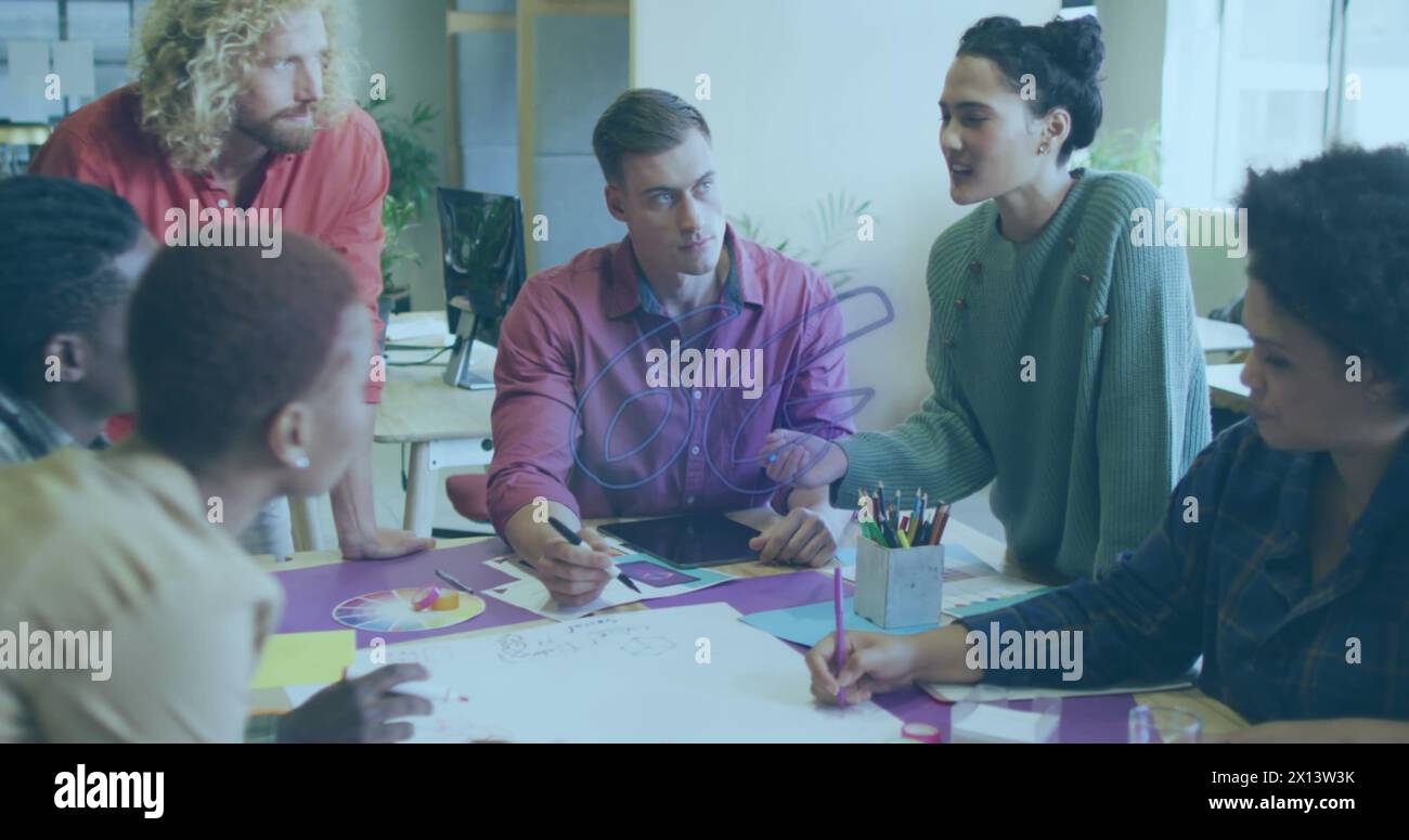 Collaborative group diverse professionals hi-res stock photography and ...