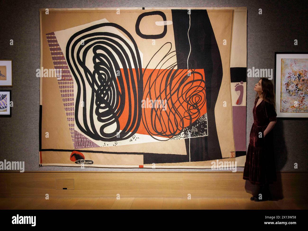 London, UK. 15th Apr, 2024. Le Cobusier, Les Huit, est £40,000 - £ ...