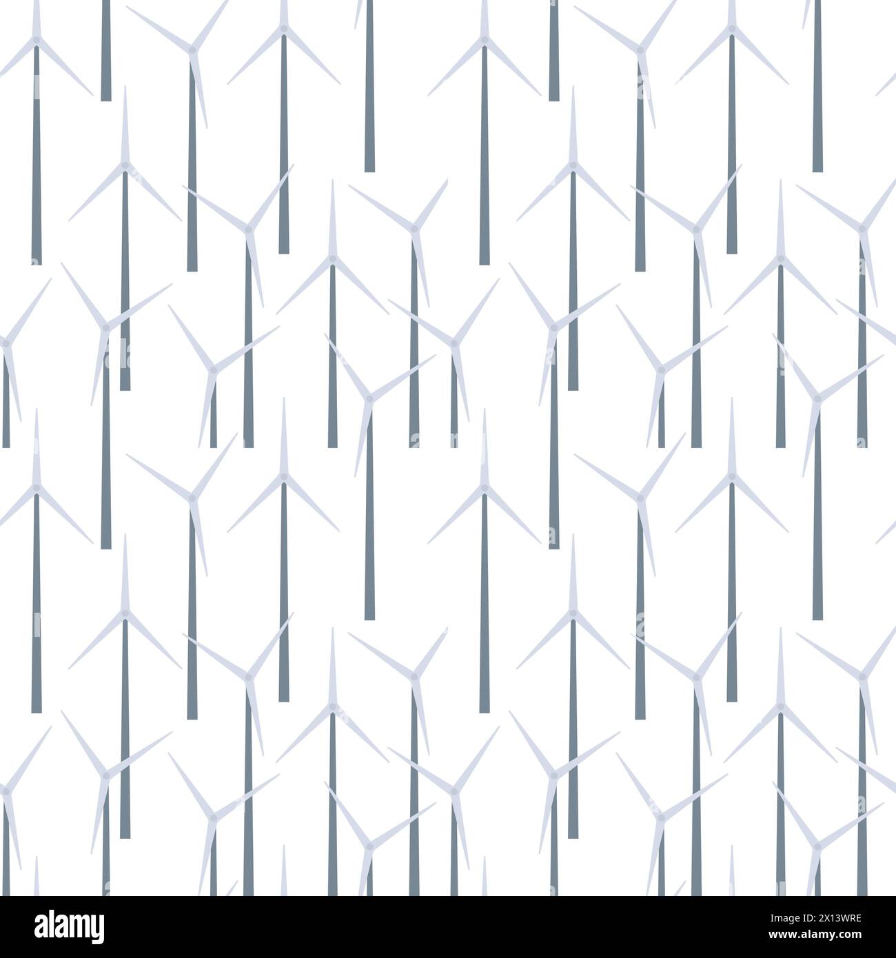 flat turbine wind power seamless pattern Stock Vector Image & Art - Alamy