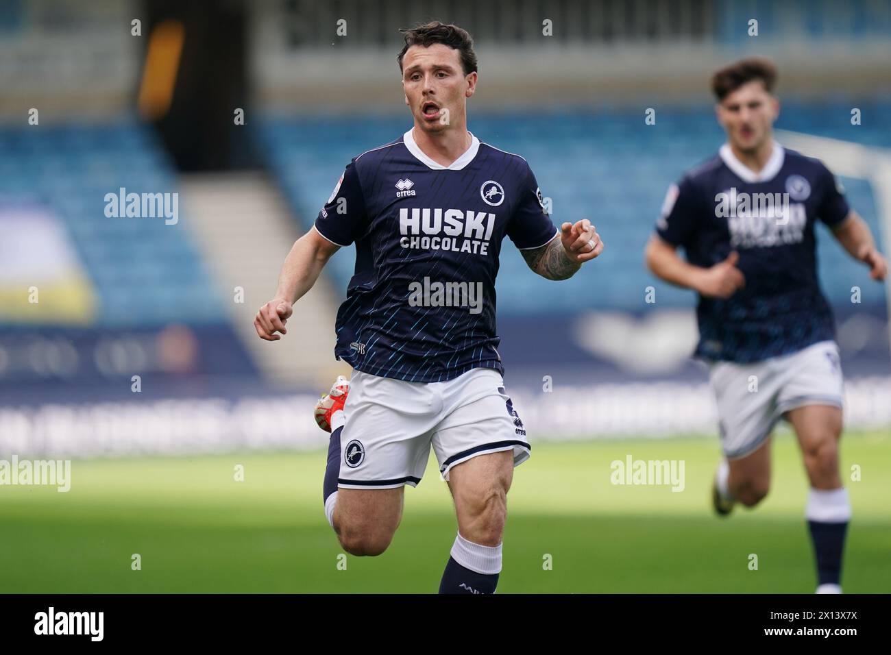 LONDON, ENGLAND - APRIL 13: Dan McNamara of Millwall during the Sky Bet ...