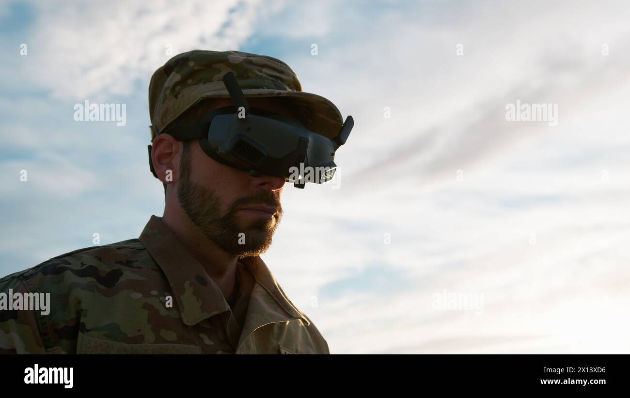 Military drone operator hi-res stock photography and images - Alamy