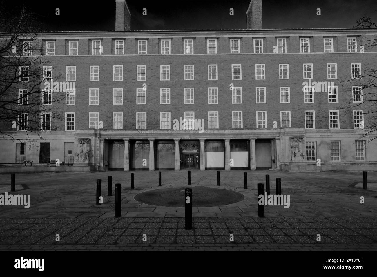 Nottinghamshire county hall building hi-res stock photography and ...