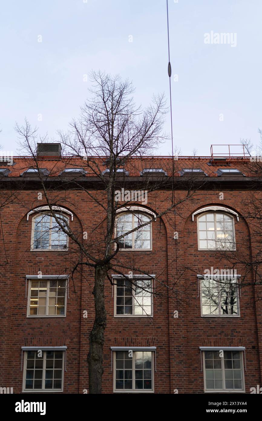 Spring in the old town of stockholm sweden hi-res stock photography and ...