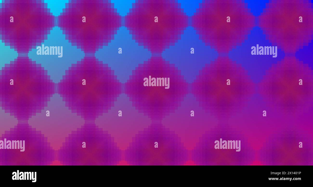 Animation kaleidoscopic blue moving shapes hi-res stock photography and ...