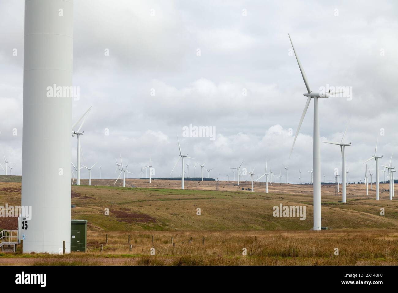 Crystal Rig Wind Farm is an onshore wind farm located on the Lammermuir ...