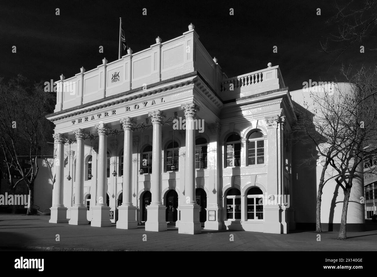 The Theatre Royal building, Nottingham city centre, Nottinghamshire ...