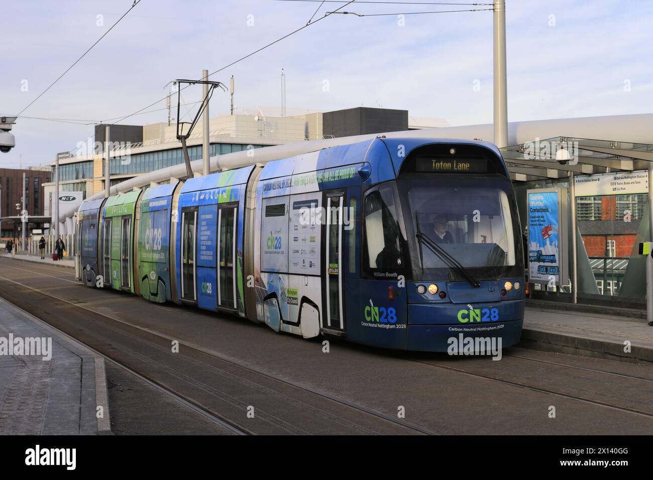 Nottingham trams hi-res stock photography and images - Alamy