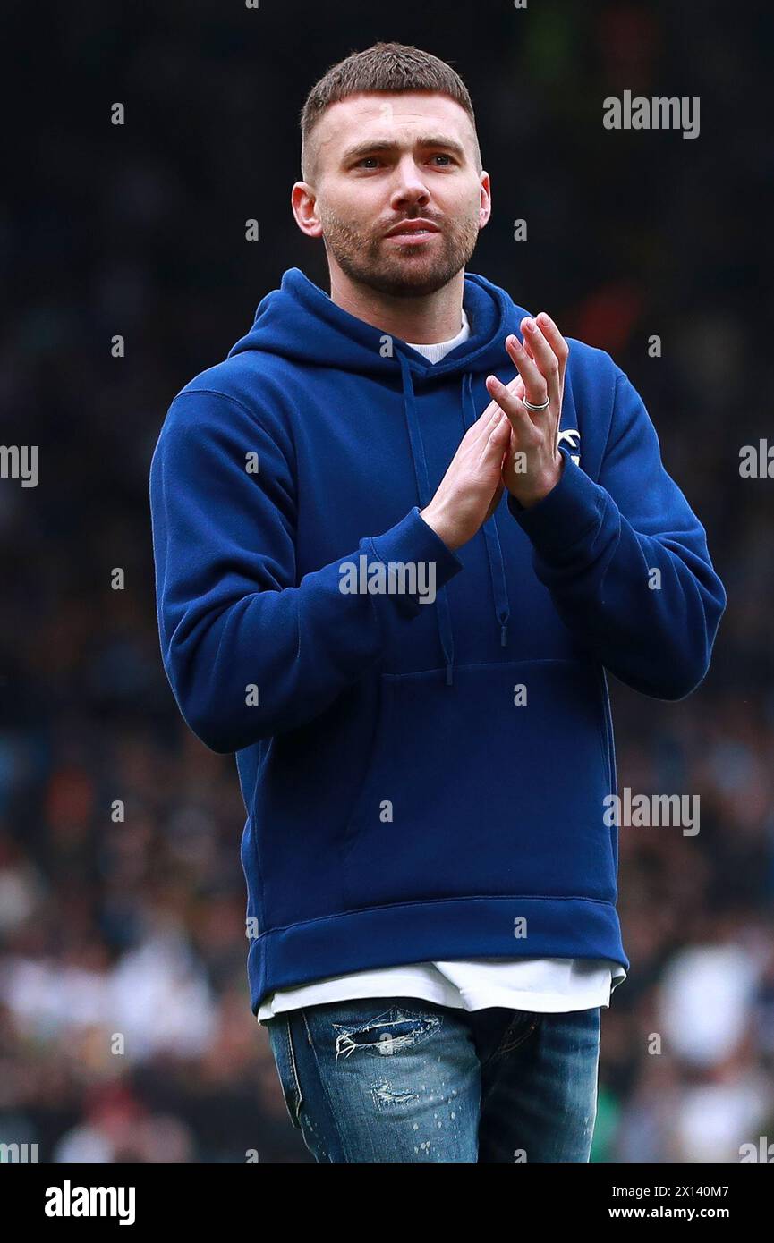 Leeds, UK. 13th Apr, 2024. Former Leeds United player Stuart Dallas ...