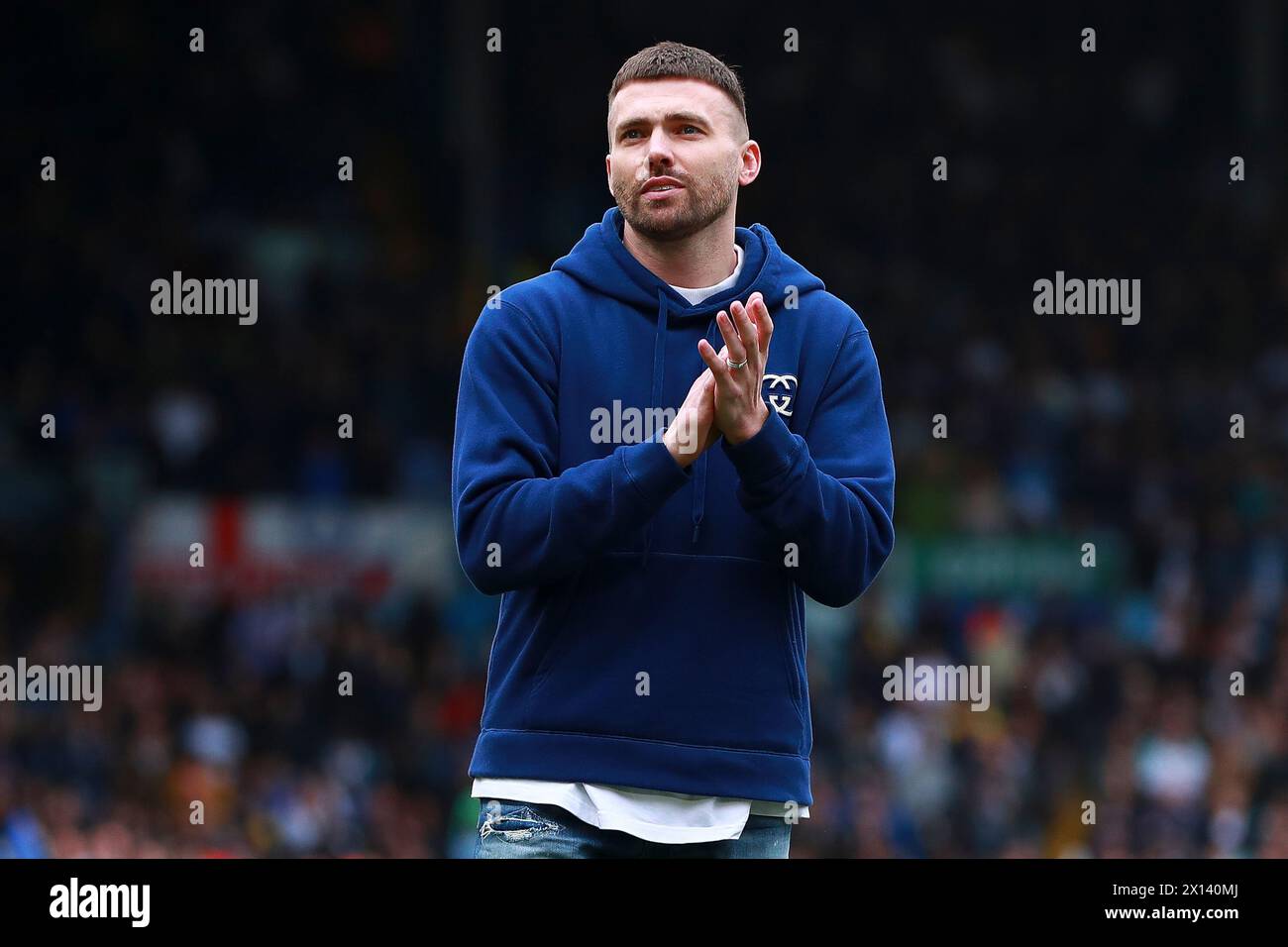 Leeds, UK. 13th Apr, 2024. Former Leeds United player Stuart Dallas ...