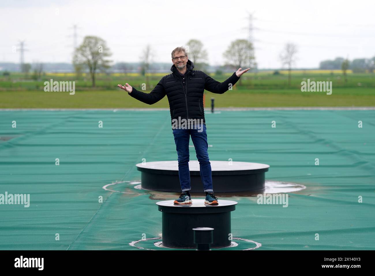 Meldorf, Germany. 15th Apr, 2024. Peter Bielenberg, Managing Director ...