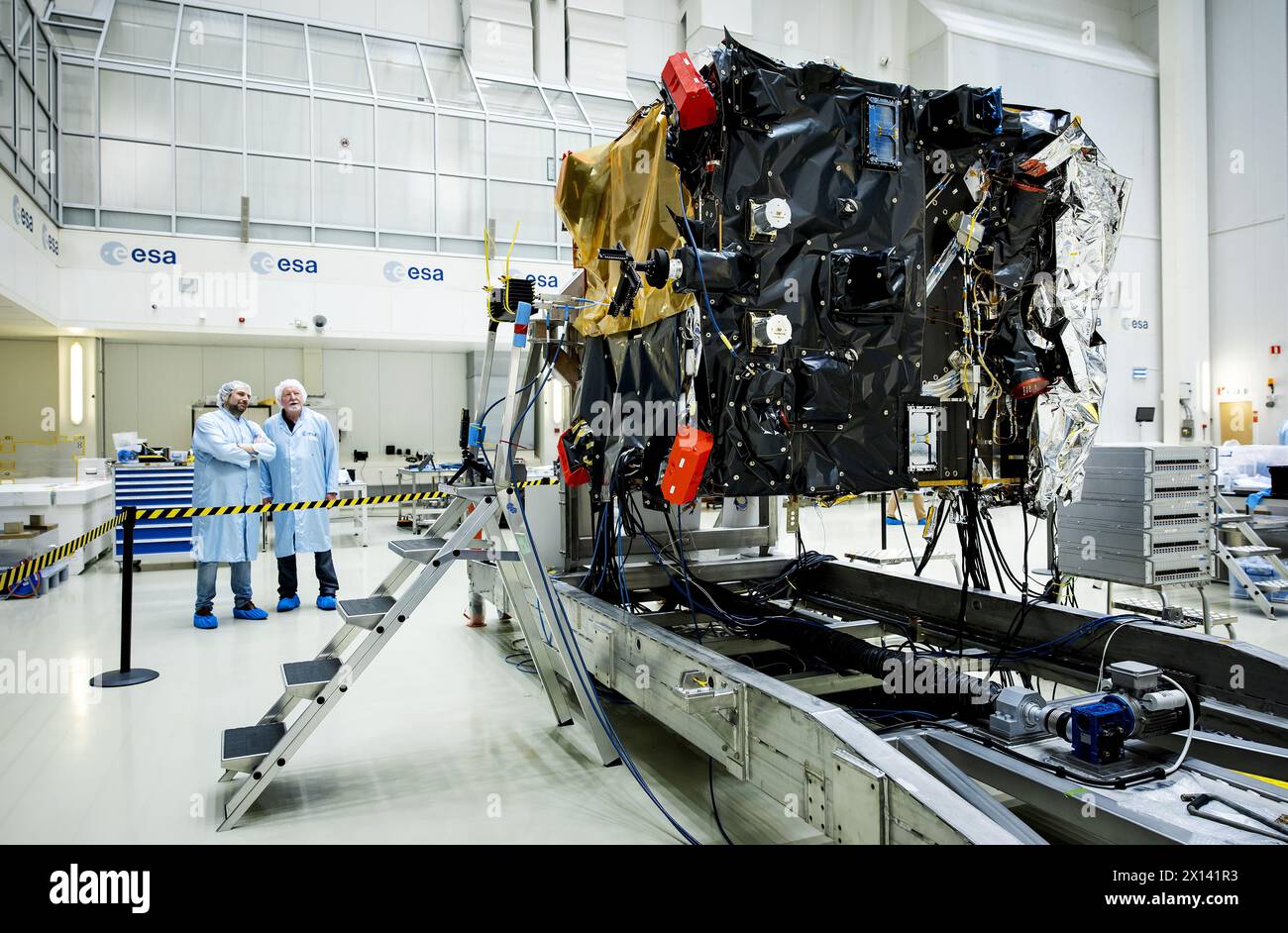 NOORDWIJK - The Hera spacecraft in a cleanroom of the European Space ...