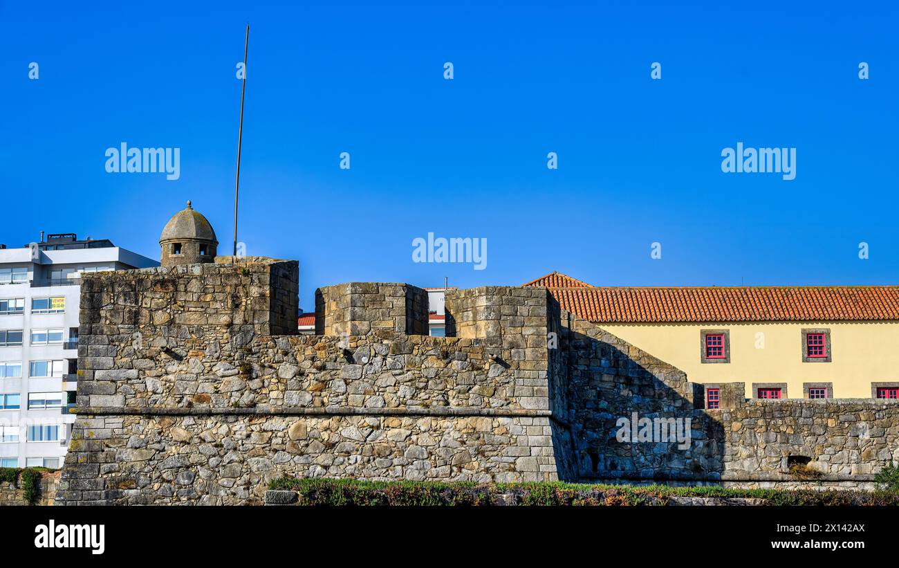 Fort of Sao Joao Baptista or Saint John the Baptist, Porto, Portugal ...