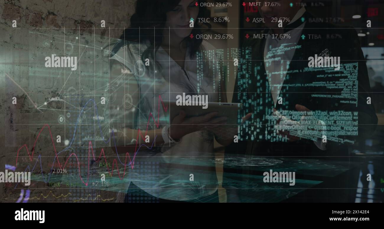 Image diverse data graphs hi-res stock photography and images - Alamy